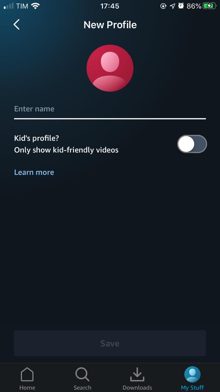 Como criar mais de um perfil no Amazon Prime Video